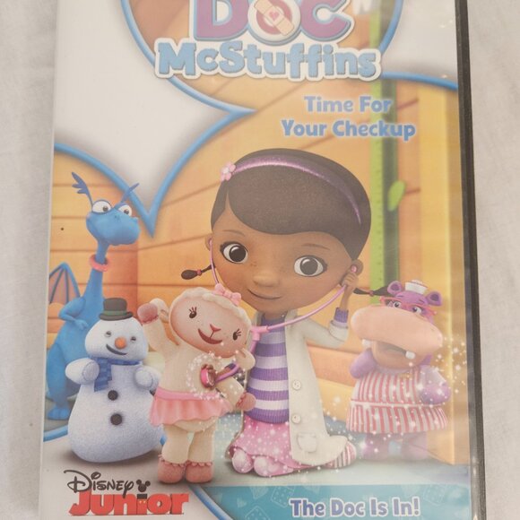 Disney Jr. | Media | Disney Jr Doc Mcstuffins Time For Your Checkup Dvd ...